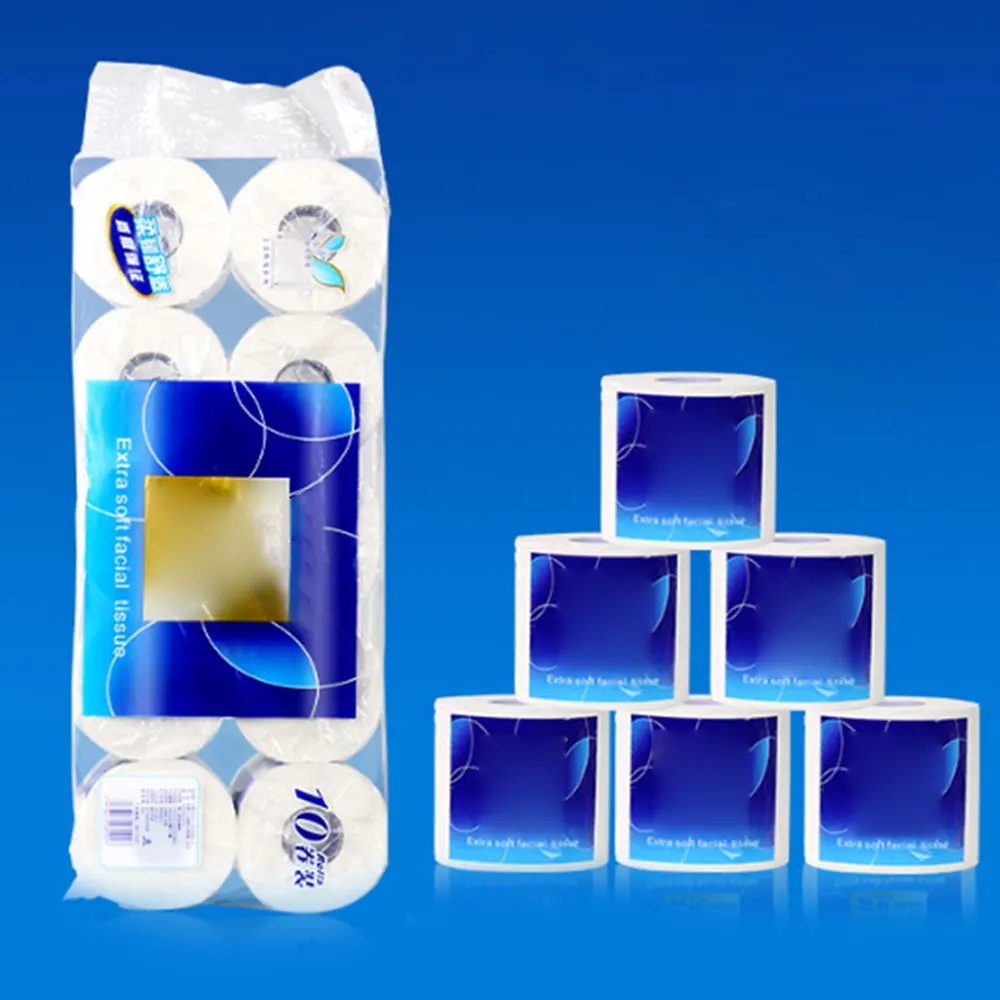 10 Rolls Toilet Paper 4 Layer Thicken Wood Pulp Roll Paper Bathroom 10-rolls-toilet-paper-4-layer-thicken-wood-pulp-roll-paper-bathroom