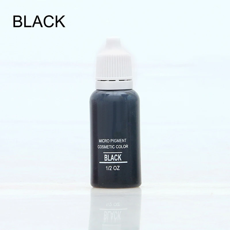 Tinta permanente da tatuagem de 23 cores da composição da sobrancelha ...