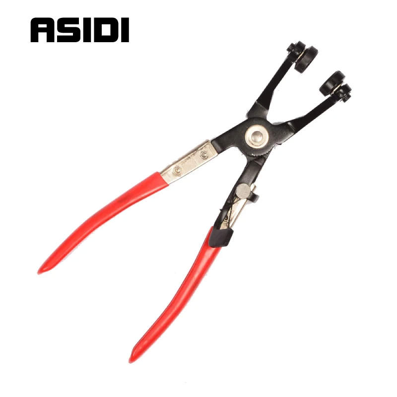 Angled Hose Clamp Removal Pliers Spring Clip Coolant Fuel Pipe PT1019 ...