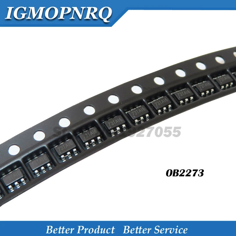 Módulo de gestión LCD SOT 23 OB2273MP, SOT23 6, 2273 SOT23 SMD, 6 pies ...