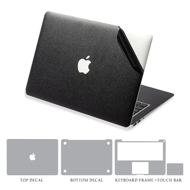 Black Macbook Skin