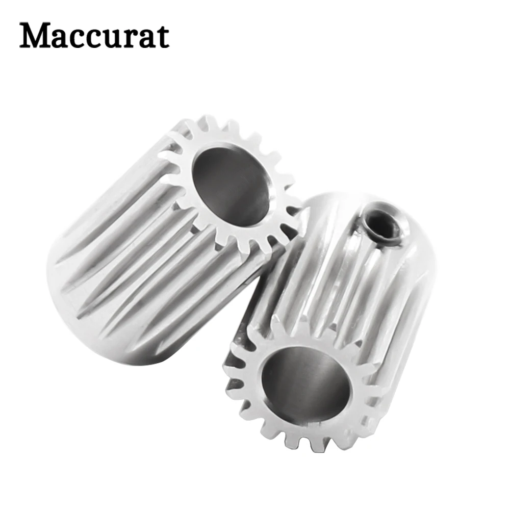 Engrenage d'extrudeuse pour imprimante 3D, pignon en acier inoxydable, filament d'engrenage de ...