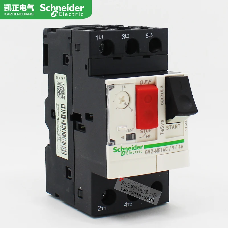 Original Authentic Schneider Motor Circuit Breaker Gv2-me16c Gv2me16c 9 ...