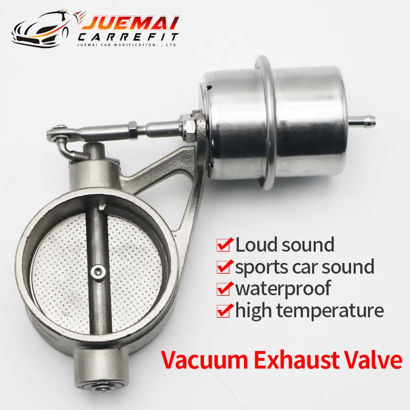 Juemai Stainless Steel Variable Exhaust Cutout Control Valve Set Vacuum ...