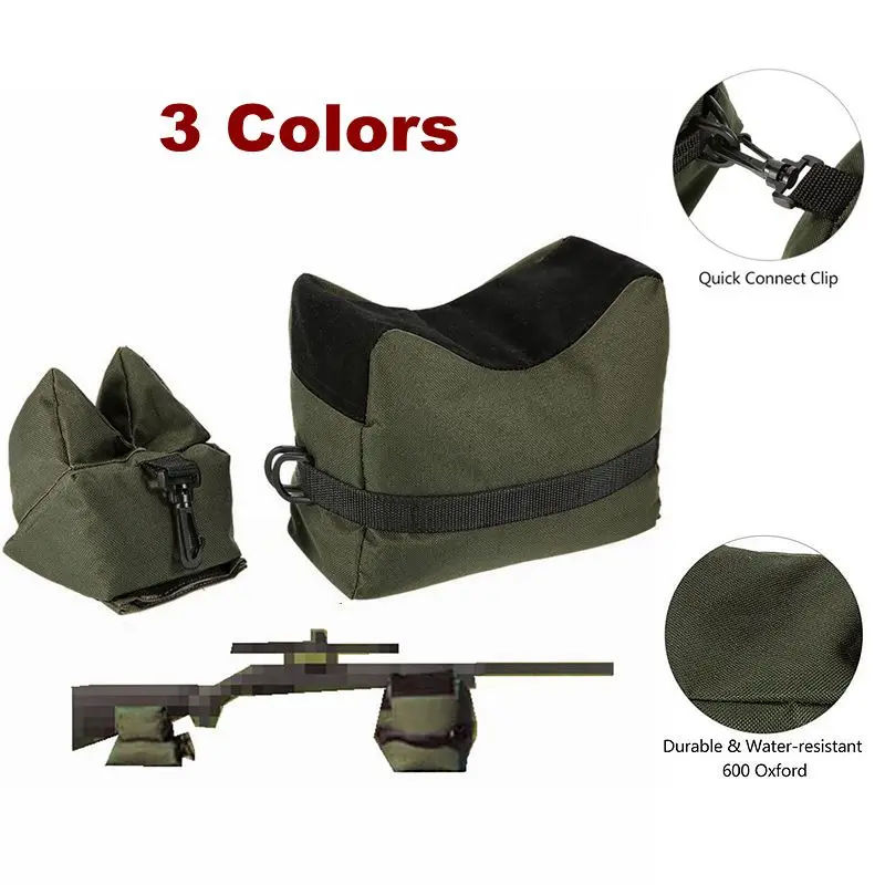 Unfilled-Outdoor-Front-and-Rear-Rifle-Bags-For-Hunting-Sandbag-Rest ...