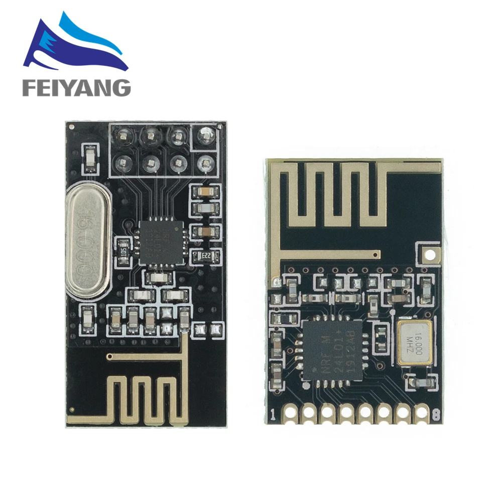Módulo de comunicação sem fio 2.4g, 50 peças nrf24l01 + módulo de ...