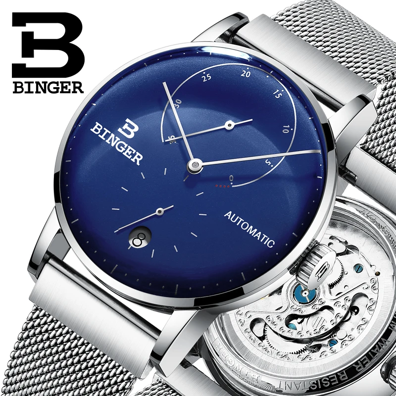 Venta > reloj binger automatico > en stock