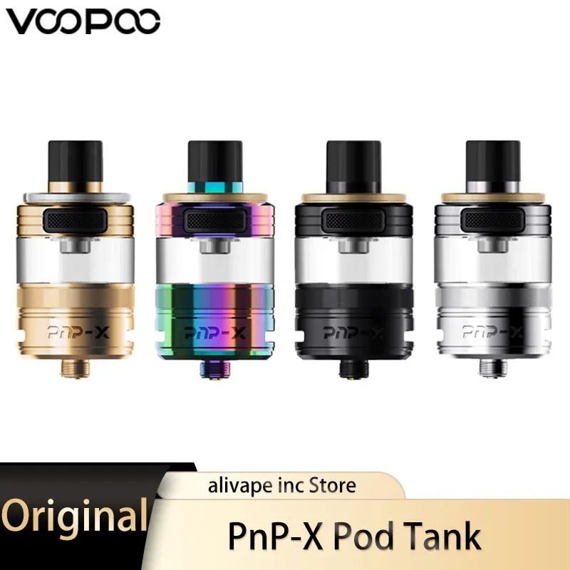 Original-VOOPOO-PnP-X-Pod-Tank-5ml-MTL-Drip-Tip-Electronic-Cigarette ...