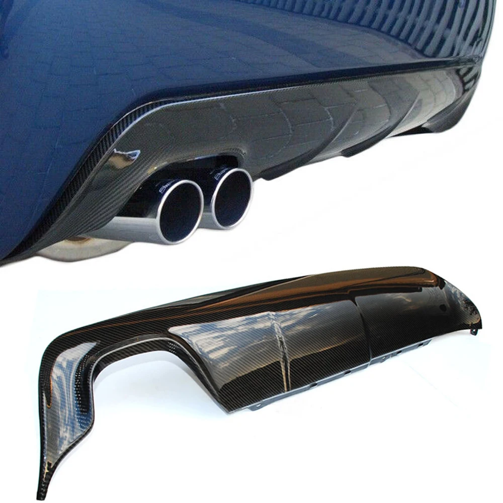Carbon Fiber Rear Bumper Diffuser Lip Spoiler Fits For BMW 5 Series E60 ...