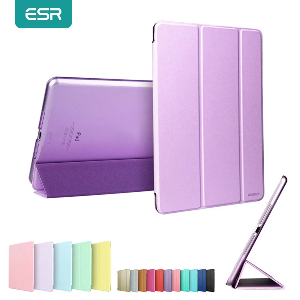 ESR Case for iPad Mini 1 2 3 Trifold Smart Cover Ultra Slim PU Leather ...