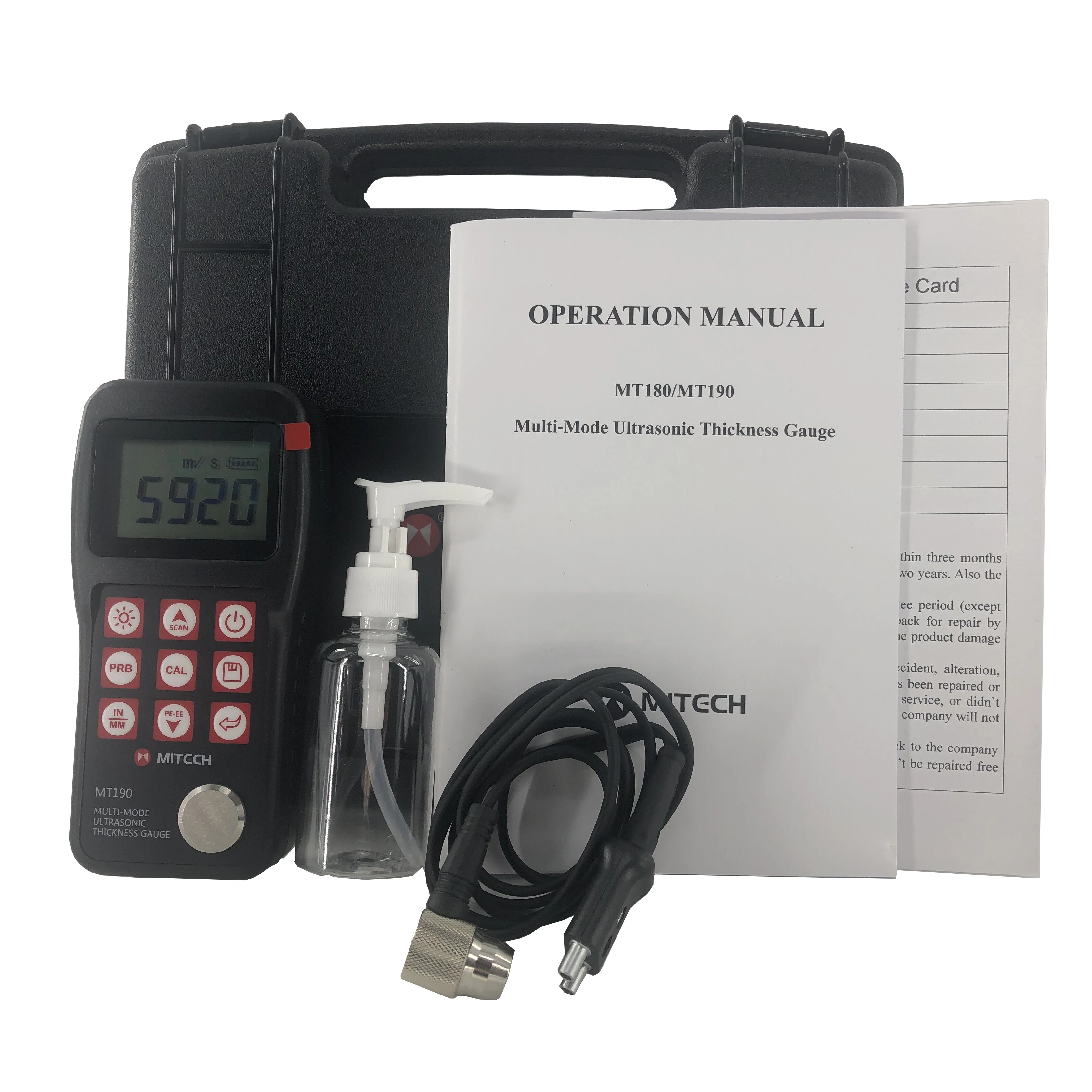 Digital Metal Plastic Ceramics Glass Tester Through Coating Multi mode ...