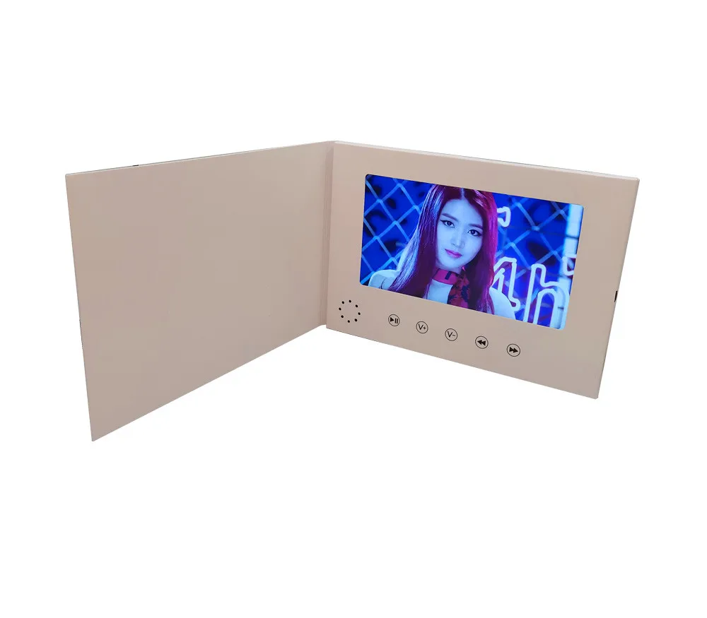 Creatives-invitation7Inch-IPS-ScreenVideo-Brochure-White-Card-Blank ...