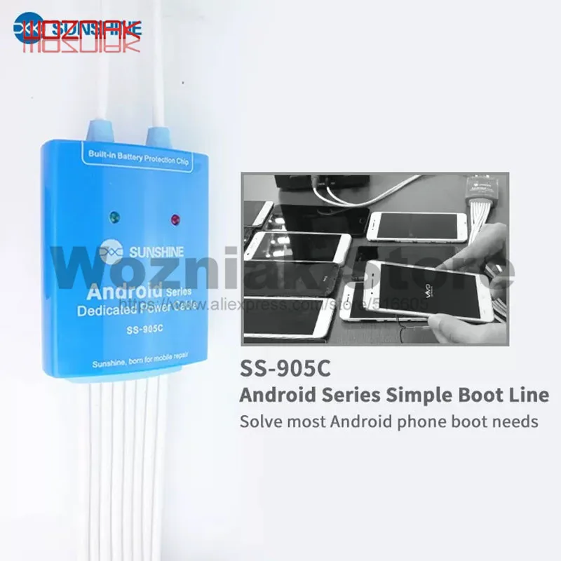 SS-905C кабель питания Android одна кнопка загрузки управления линии для huawei Xiaomi samsung ...