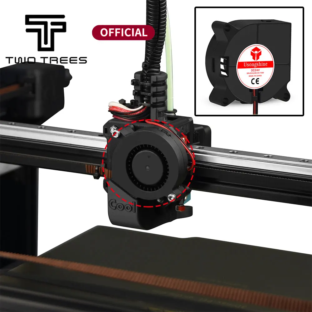 Cooling Fan 3d Printer Hotend | 3d Printer Parts Extruder Fan - 3d ...