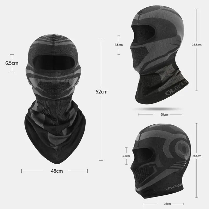 Windproof Winter Sports Mask Motorcycle Wind Snow Face Mask Helmets ...