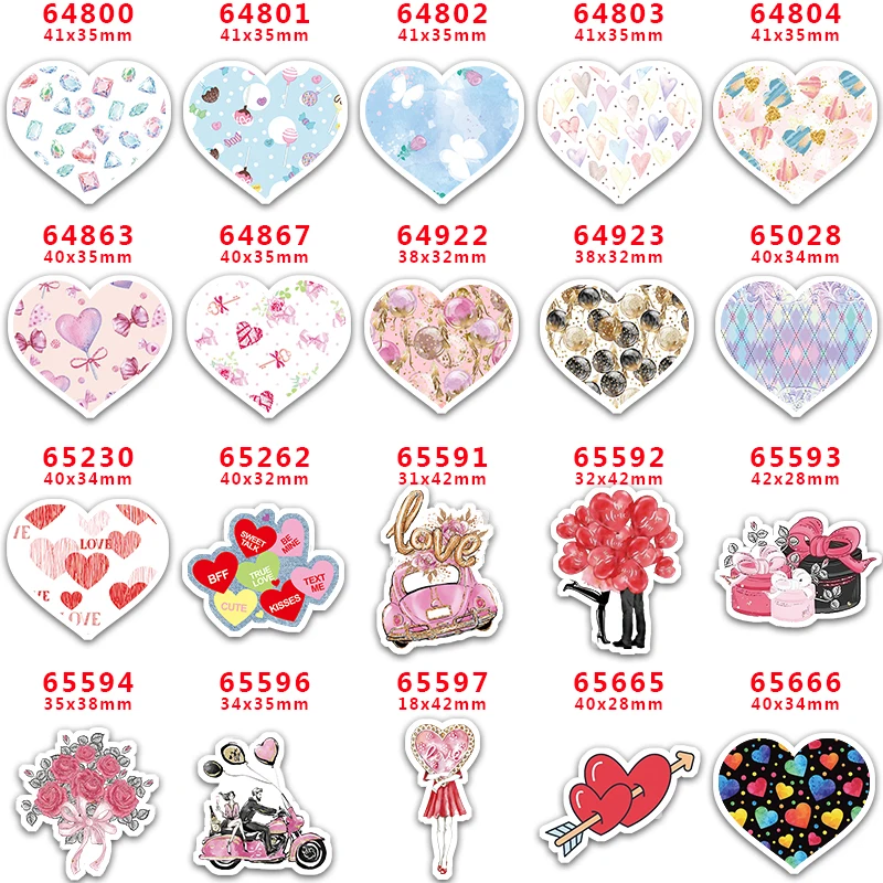 Accesorios para manualidades de decoración, 30 piezas por personaje de ...