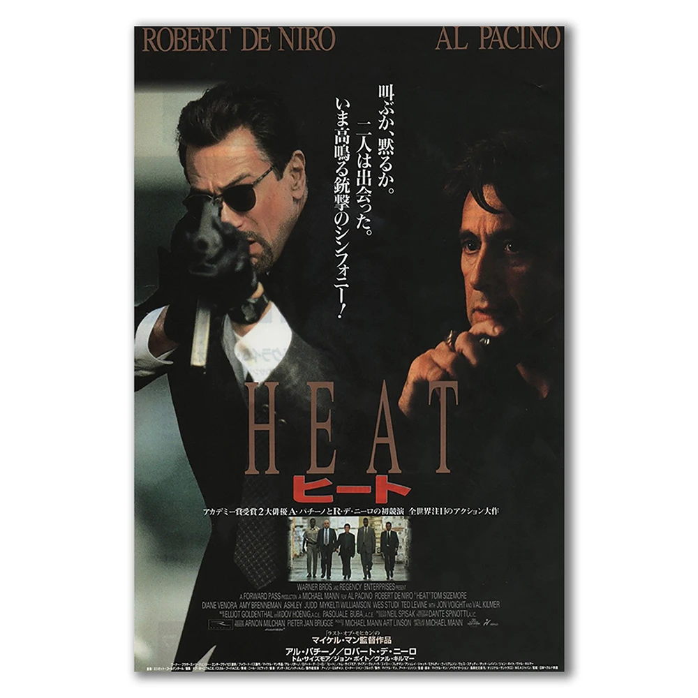 Heat 1995 Movie Poster