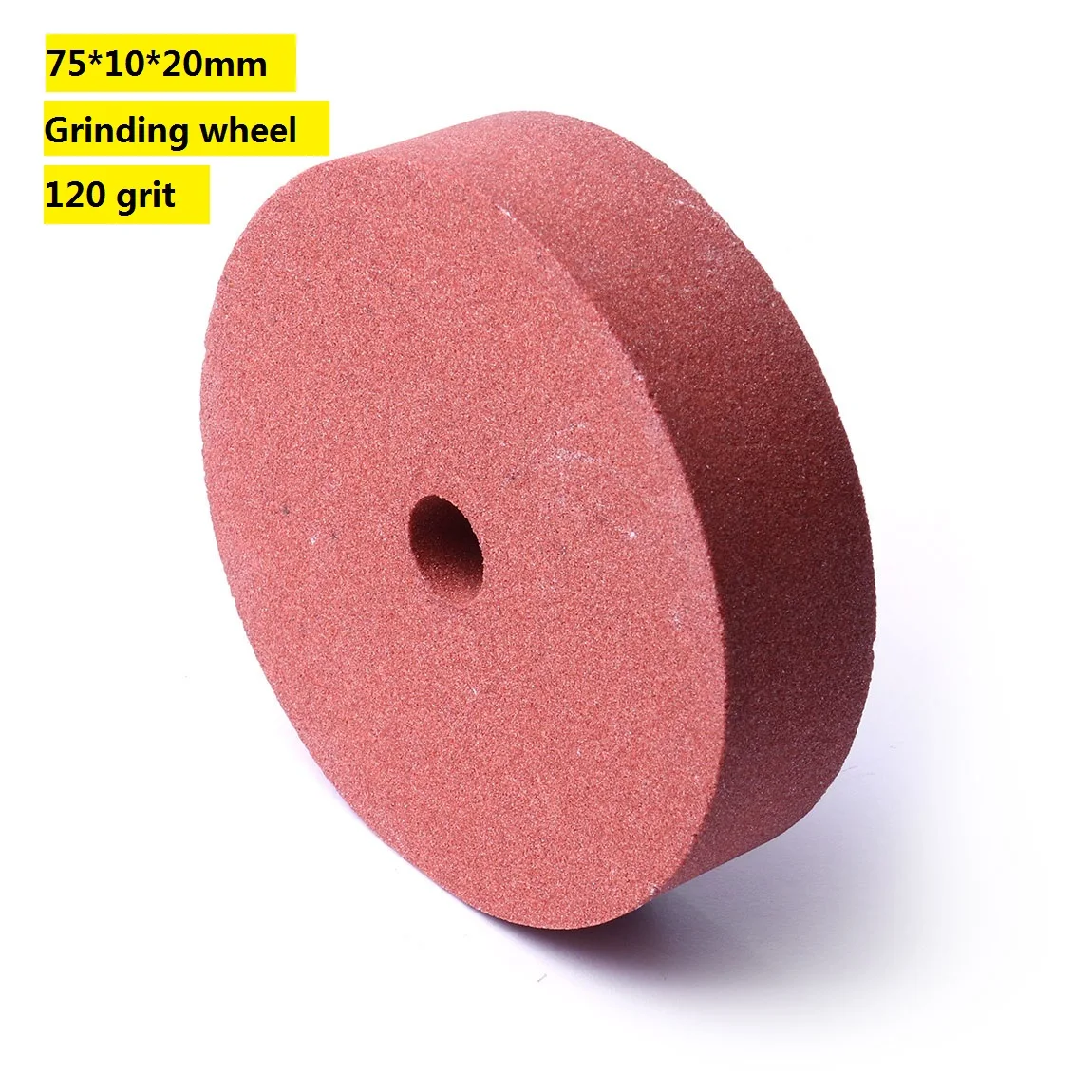 3‘’ 120 Grit Grinding Wheel Polishing Pad Abrasive Disc For Bench ...