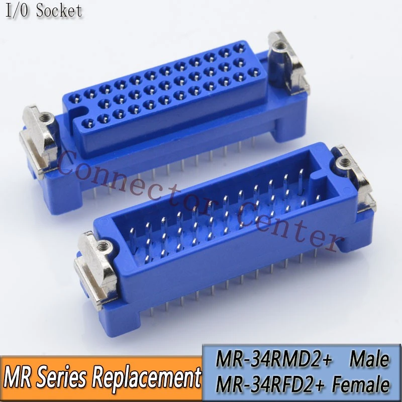 MR 시리즈 커넥터 34Pin PCB male Female 호환 MR 34RMD2 MR 34RFD2|Connectors ...