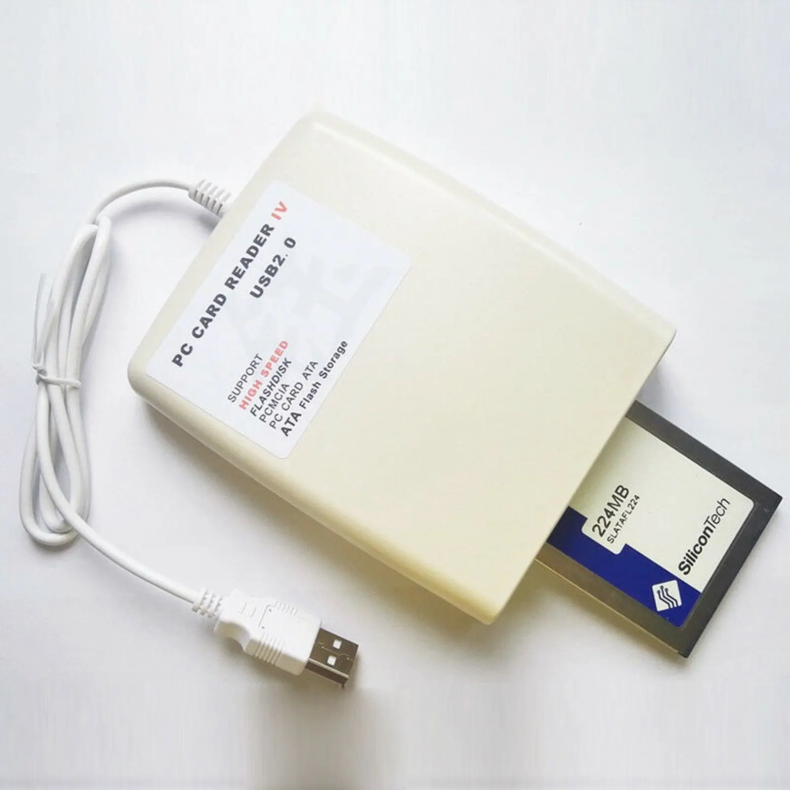 USB 2,0 PC кардридер поддержка Flashdisk PCMCIA PC карта ATA флэш ...