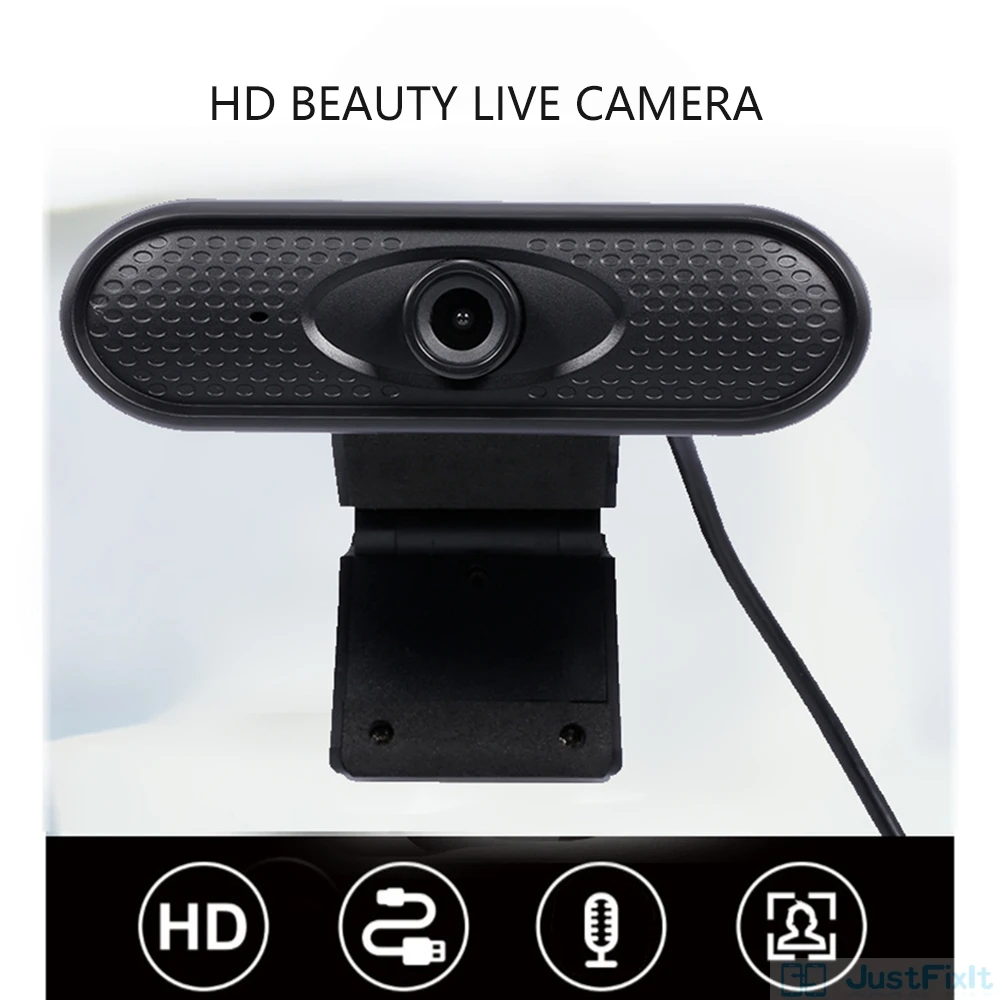 Webcam 1080P Auto Focus Built in Microphone High end Video Call Camera ...