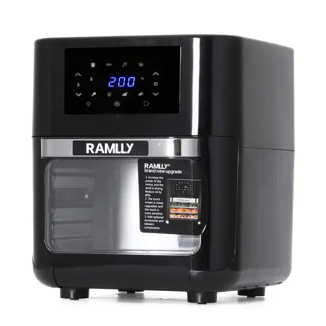 Air Fryer Oven Healthy Smart Touch LED Multi Function Cooker 1700W ...