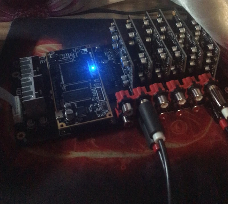 ADSP-21489 DSP Development Module ADC PCM1804 Input DAC PCM1798 Output ...