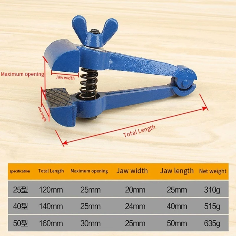Mini-Hand-Vise-Blue-Multi-purpose-Small-Pliers-Type-25-40-50-Heavy-Duty ...