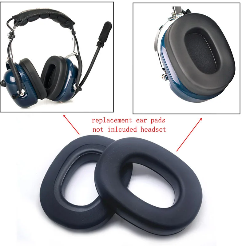 Gel Ear Seals Ear Pads for David Clark H10 Series Headsets, ATH-50x ...