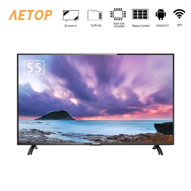 free shipping- uhd 4k tv android oled television falt screen led tv 55 ...