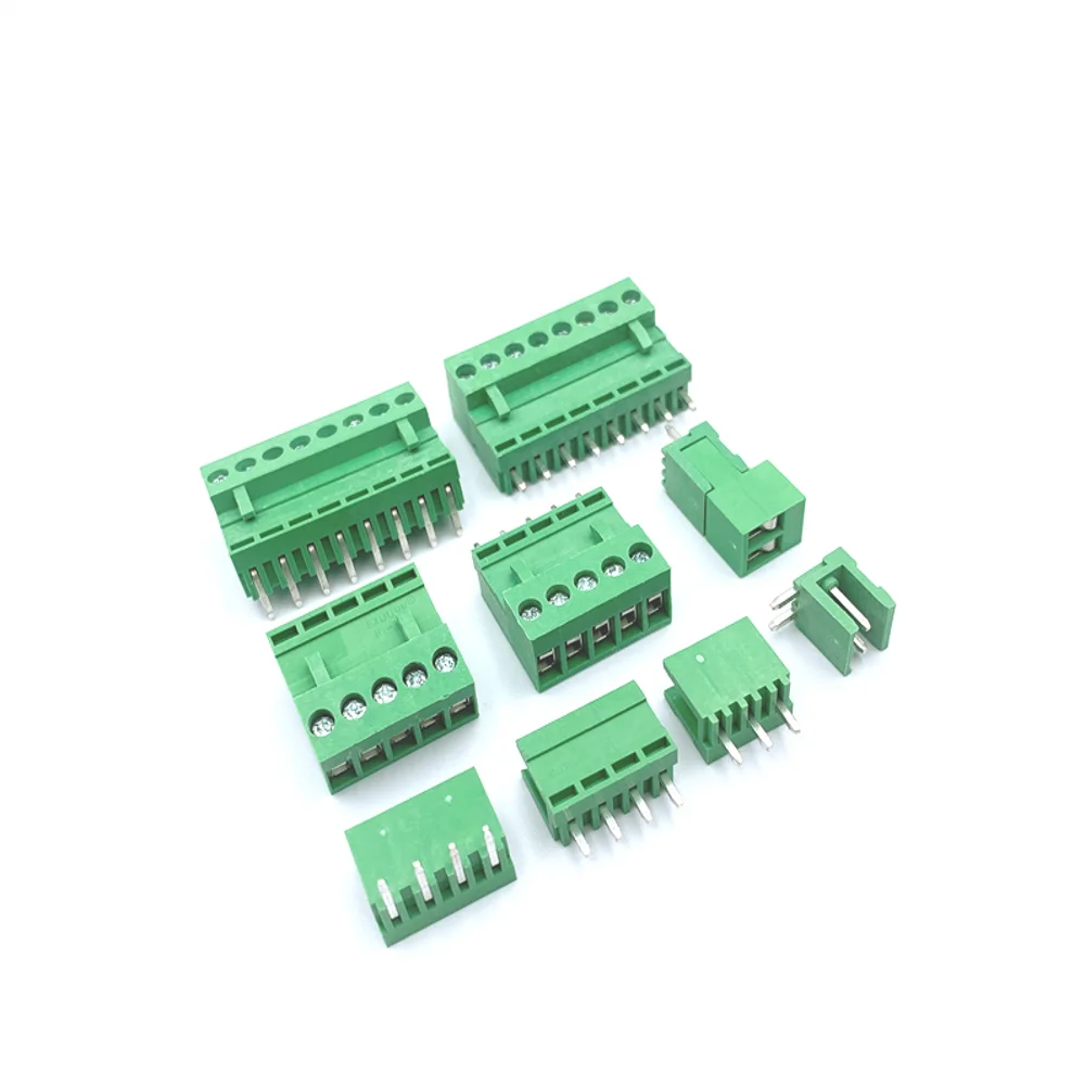 100PCS HT3.96K HT3.96V HT396R 2P ~ 12P PCB TERMINAL BlOCK PITCH 3.96mm ...