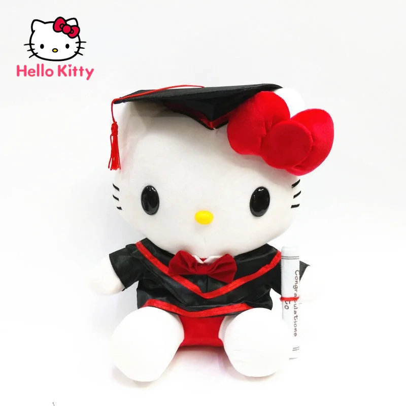 Hello Kitty New Doctor Hat Bachelor Uniform Plush Doll Graduation Doll ...
