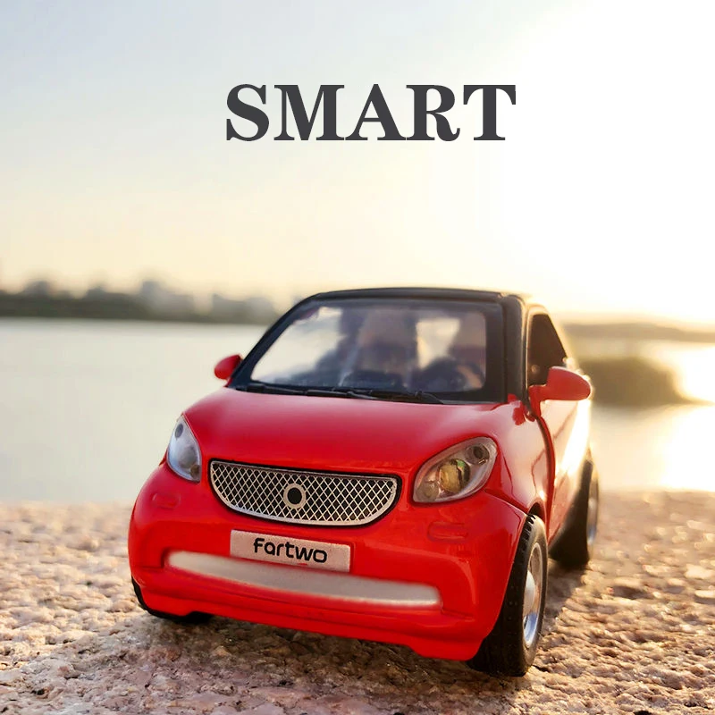 Smart-Fortwo-Toy-Vehicles-Diecast-Model-Cars-Toy-For-Children-Metal ...