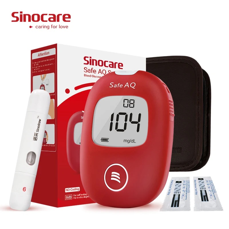 Sinocare-safe-aq-smart-mg-dl-mmol-l-Blutzucker-messger-t-Diabetes-Glu ...