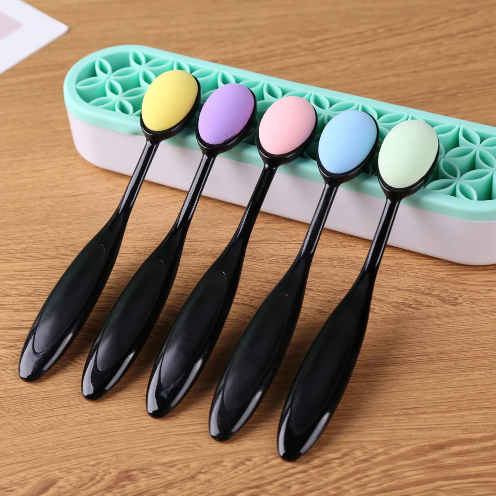 5pcs-lot-Sponge-Brushes-Toothbrush-Blending-Brushes-Oval-Brushes-for ...