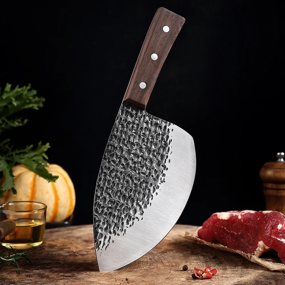 XITUO Forged Fishing Killing Knife Cleaver Knife Kitchen Meat Slicing ...