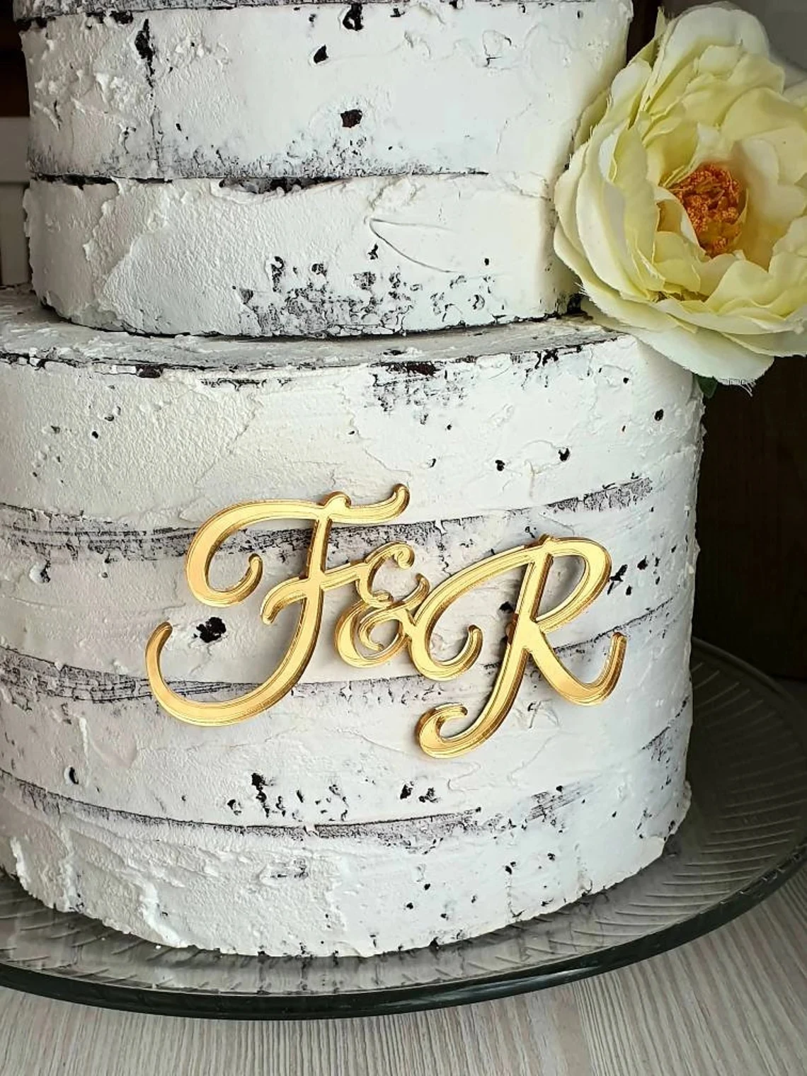 Acrylic Charm Topper | Acrylic Name Mirror | Acrylic Cake Charm ...