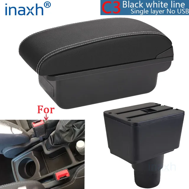 Armrest For FORD EcoSport Car Armrest box Interior details Retrofit Car ...