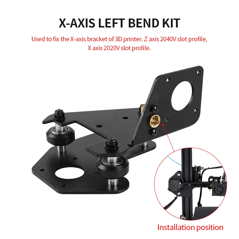 3D-Printer-Parts-X-Z-Axis-Motor-Mount-Bracket-Left-Z-X-Axis-Front-Back ...