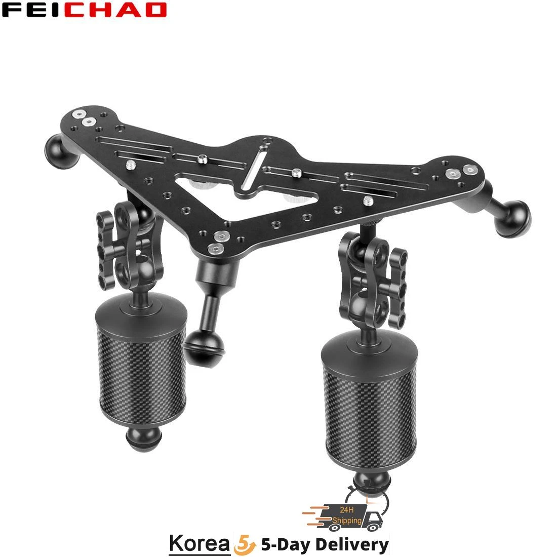 Underwater Camera Housing Tripod Tray Rig Aluminum Alloy Triangular ...