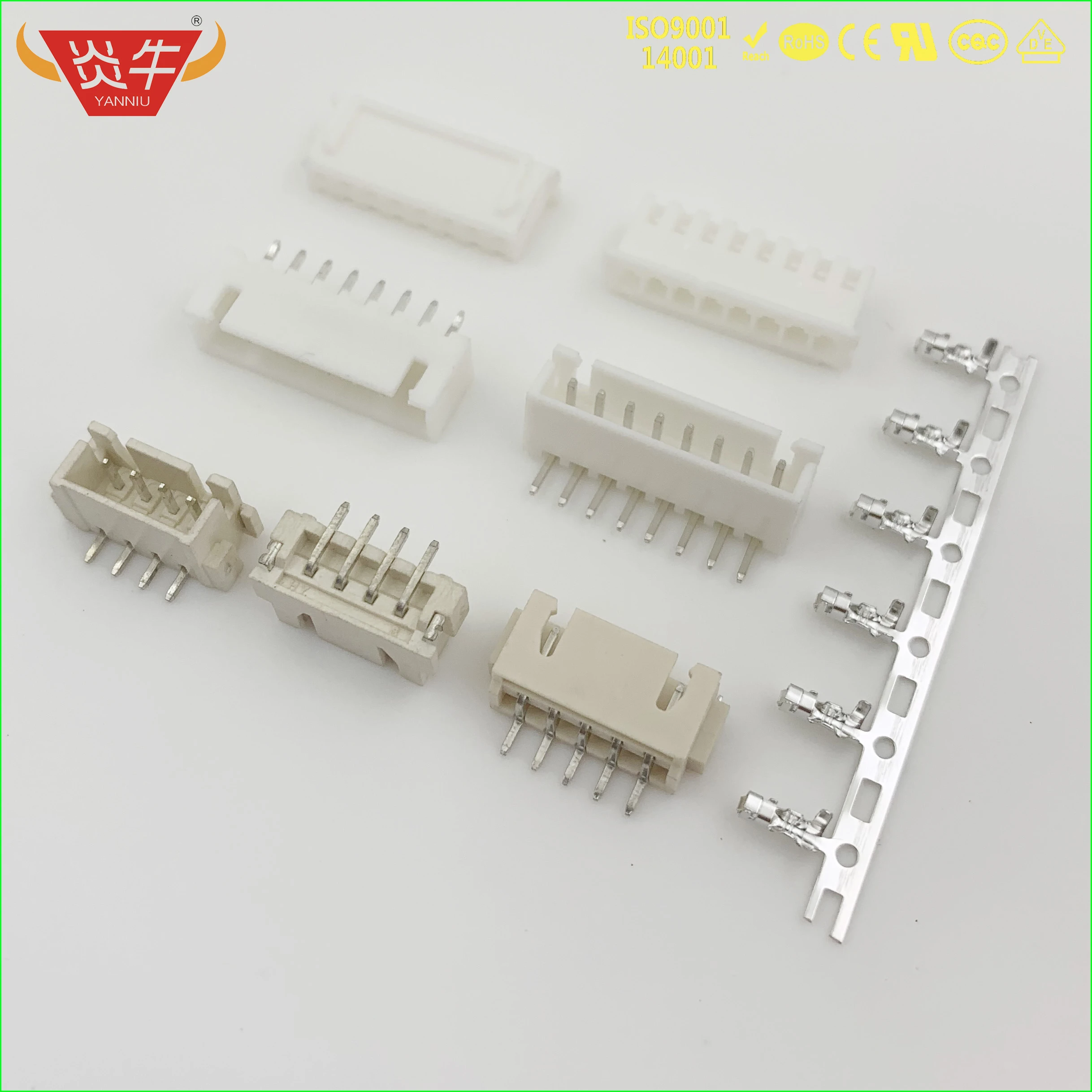 XH TJC3 2.5 SMT 화이트 스트립 커넥터, 하우징 웨이퍼 터미널 HX25002 PT, HX25002 Y HX25003 A HX25003 AB HX25003 AWB ...