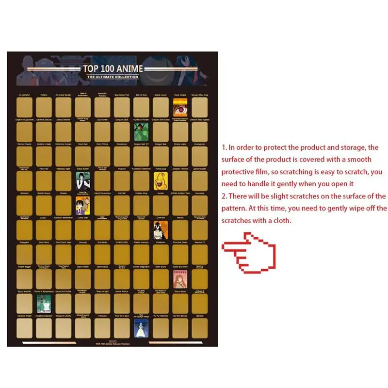 48+ 100 Anime Bucket List