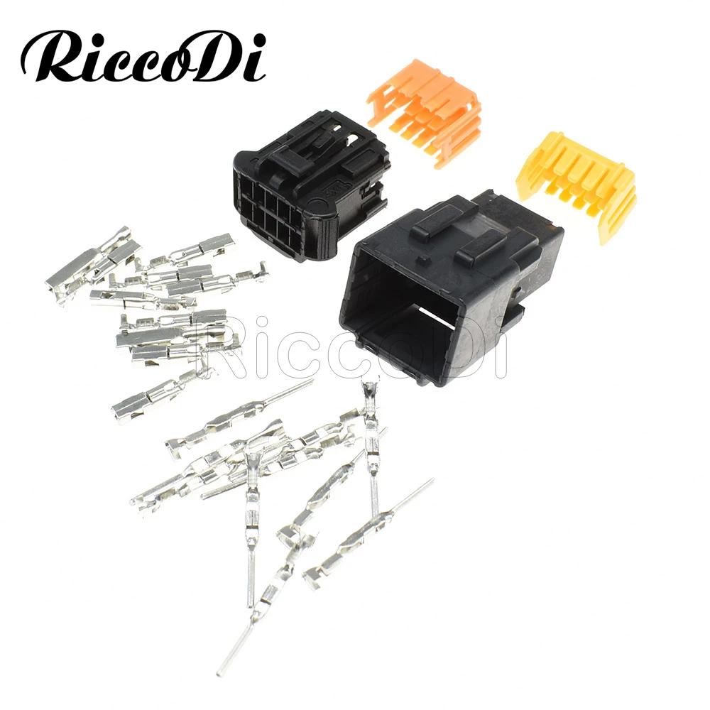 1/5/10/20sets 10 Pin/way Male Female Auto Connector 1.5mm Modified Plug ...