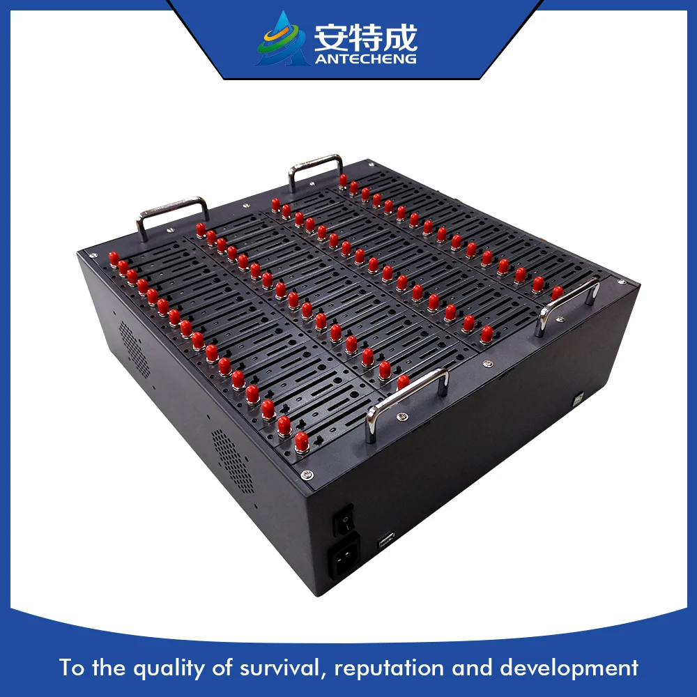 Antecheng Factory 64 Ports Modem M26 Gsm Bulk Sms Device And Mobile ...