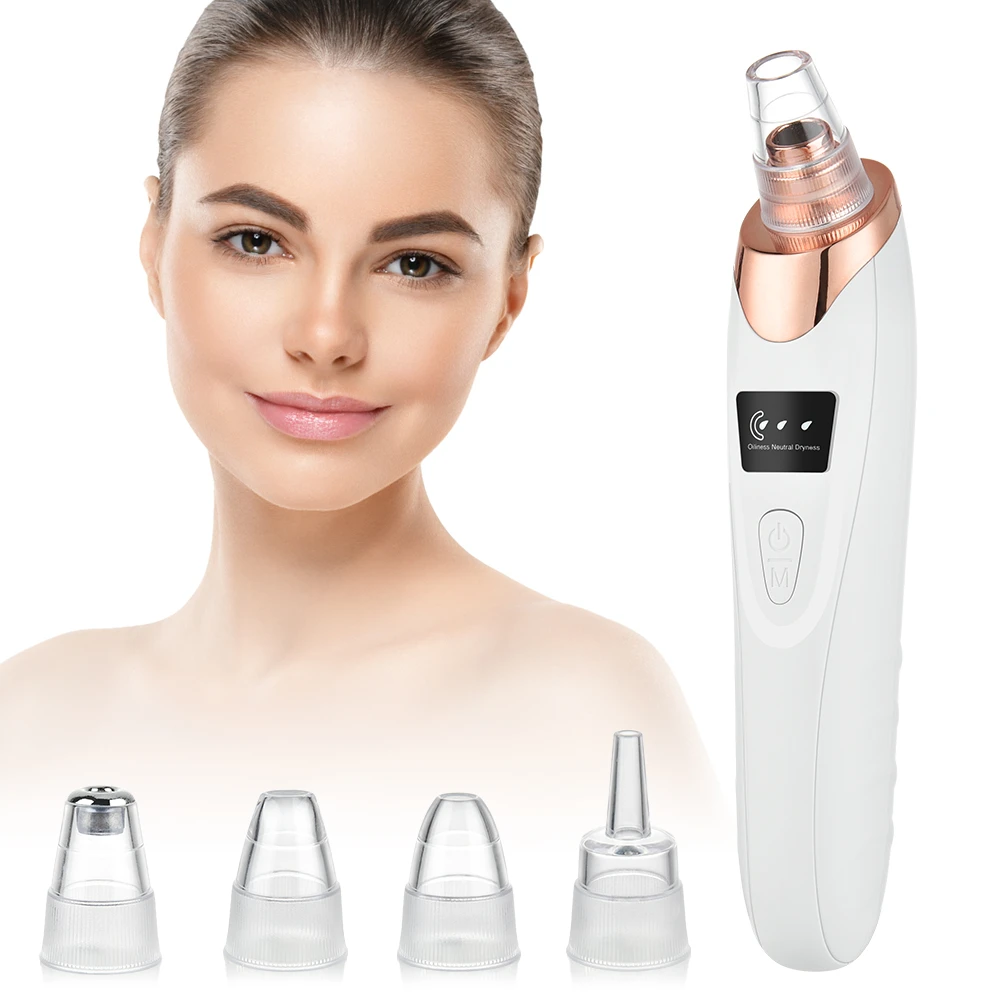Electric Blackhead Remover Vacuum Facial Acne Cleaner Pimple Pore ...