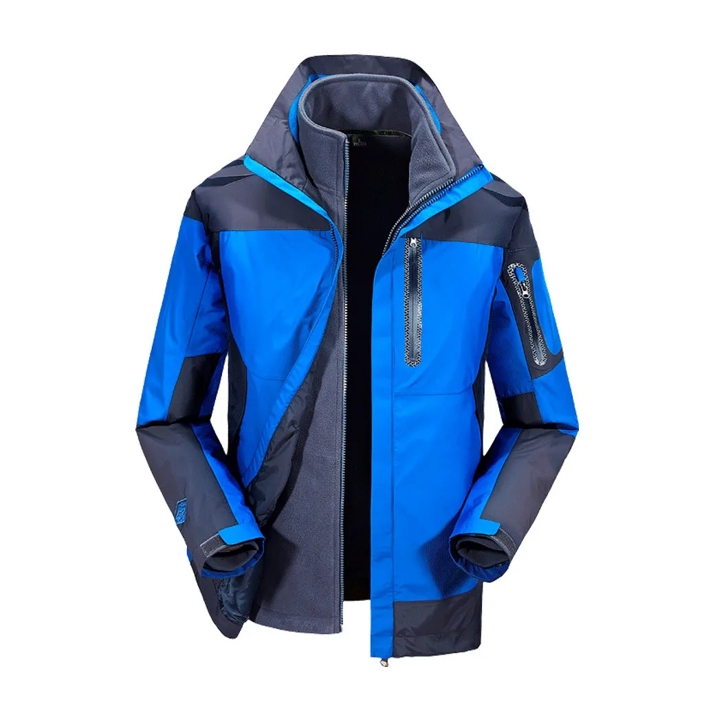 Sagace Winter Three In One Jacket Detachable Plus Velvet Two Piece