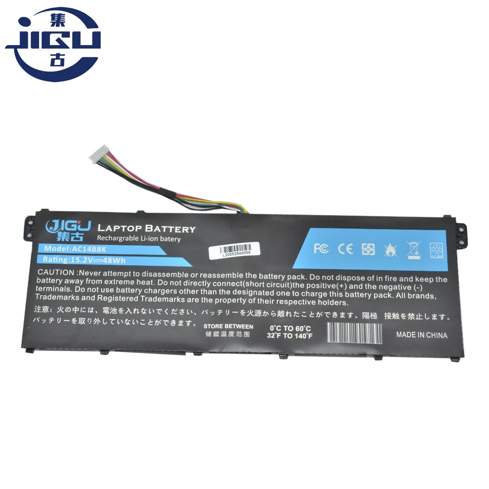 Bateria Do Laptop E3 112 JIGU E5 721 731G ES1 111M 711 R3 131T R7 371T ...