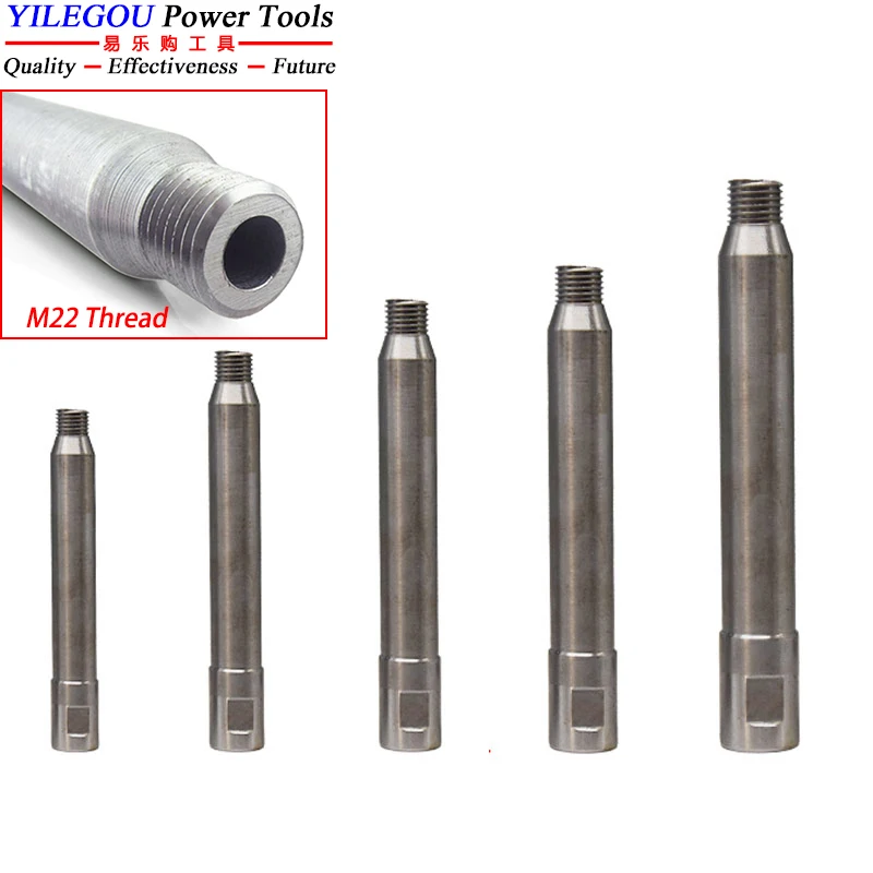 Diamond-Core-Bit-Extension-Bar-Adapter-Thread-M22x2-5-Extension-Arbor ...