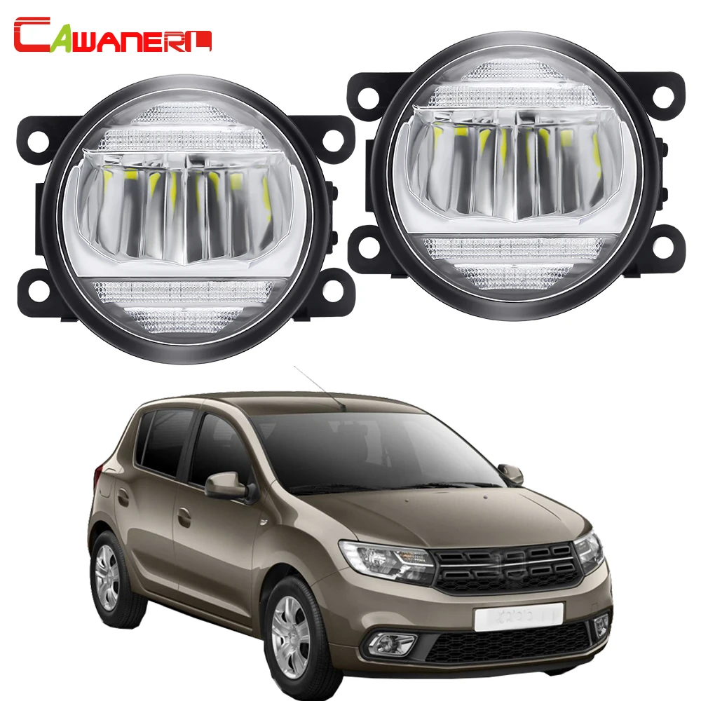 2in1 Fog Light Assembly Daytime Running Light For Dacia Sandero ...