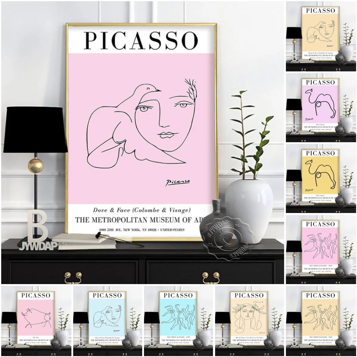 Picasso Line Drawings Camel